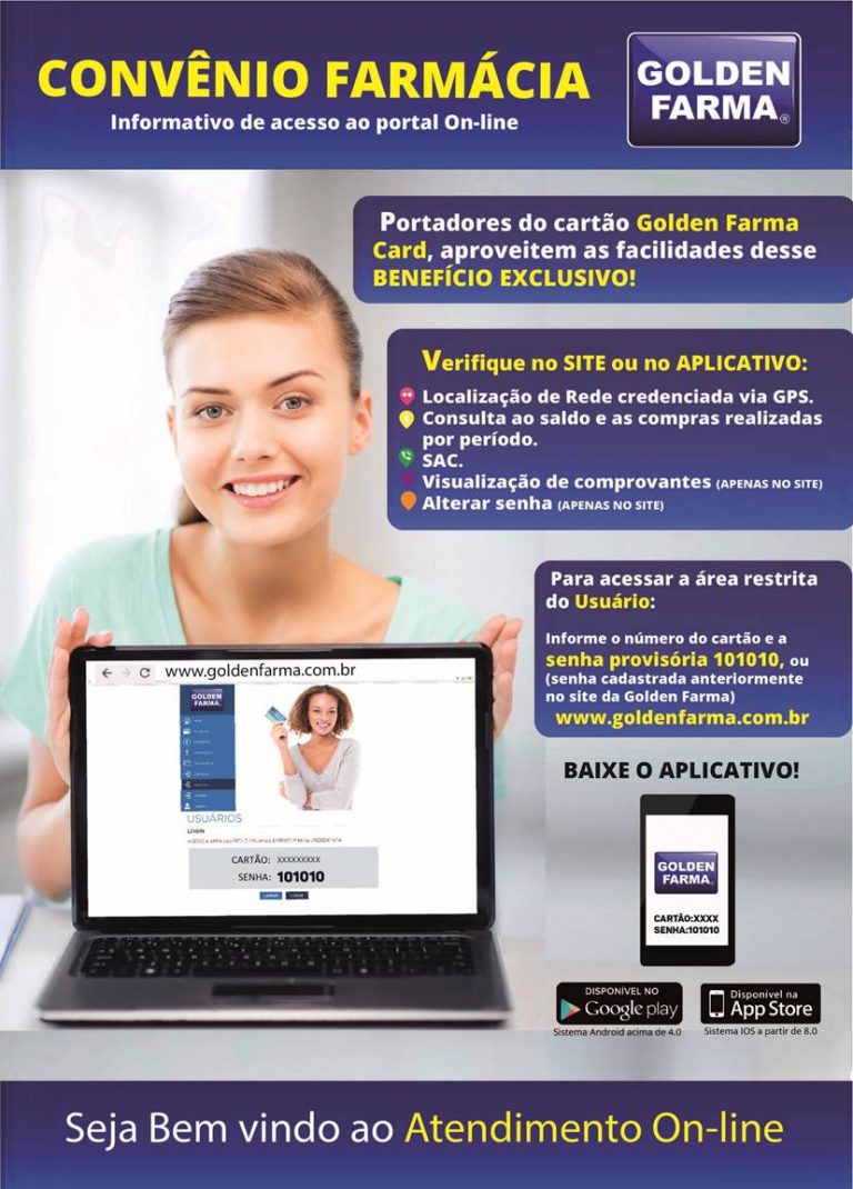 Convênio Farmácia - Golden Farma - Blog do Colaborador Golin